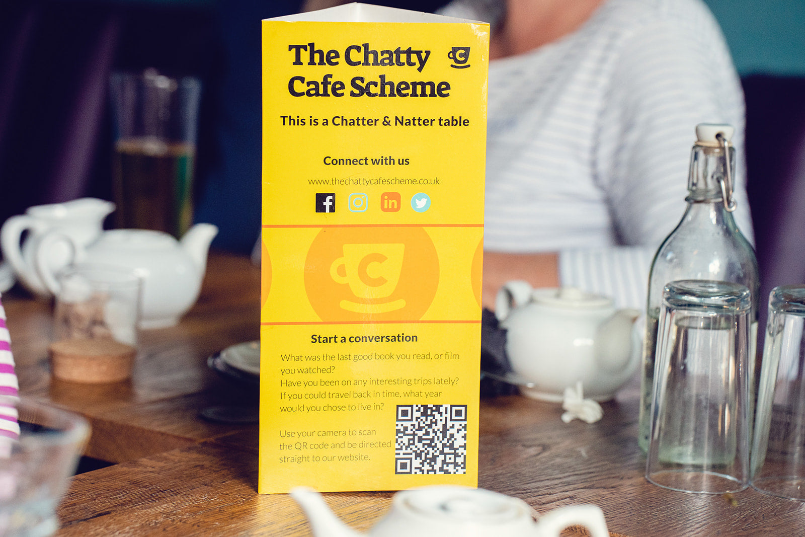 The Chatty Café Scheme – Bay Leaves Larder