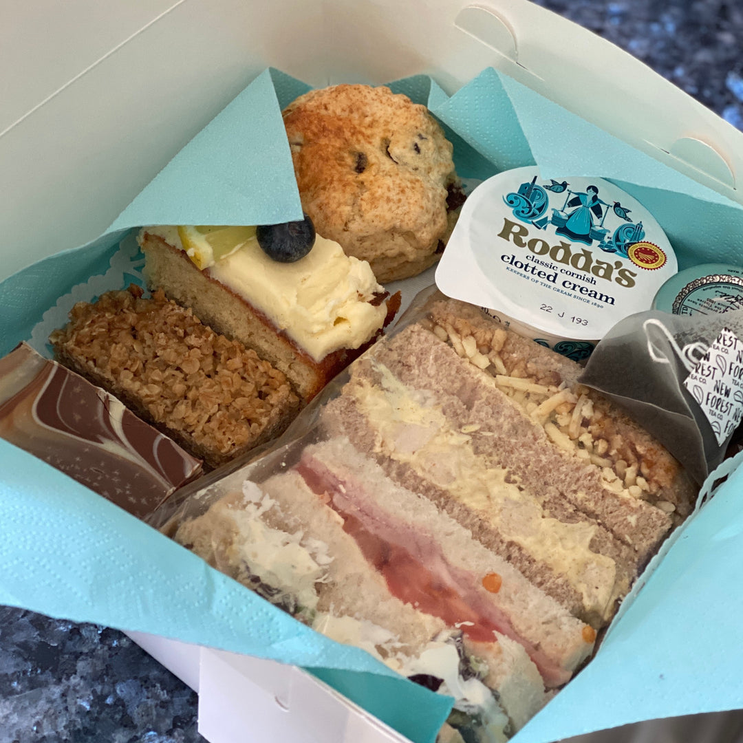 Afternoon Tea In A Box (For Two) – Bay Leaves Larder